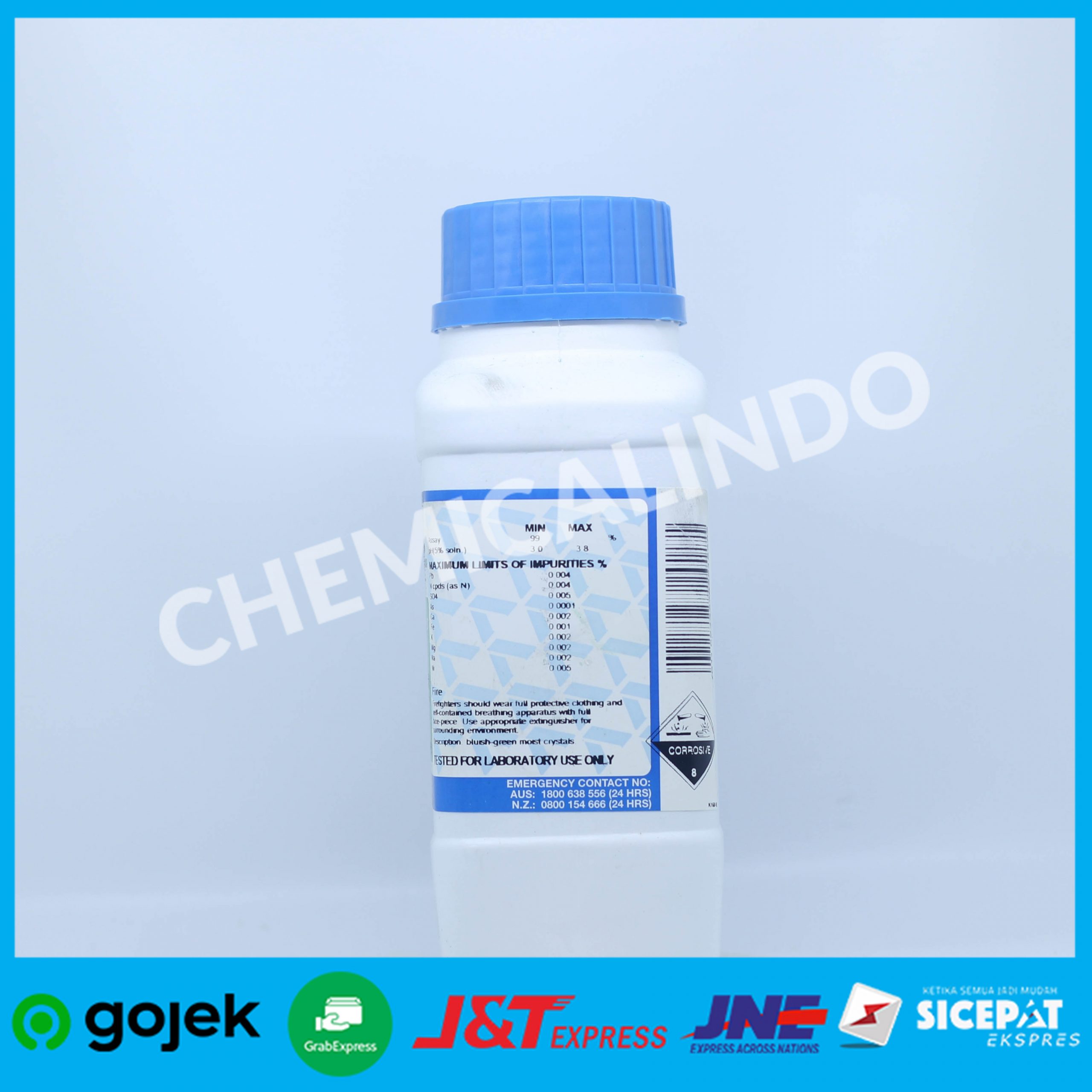 Copper(II) chloride AR - Produsen Furniture Laboratorium