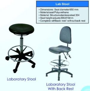 Jual Kursi Laboratorium - Lab Stool - Produsen Furniture Laboratorium