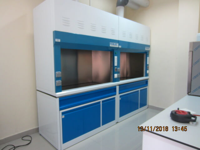 Fume Hood Laboratory Design - Produsen Furniture Laboratorium